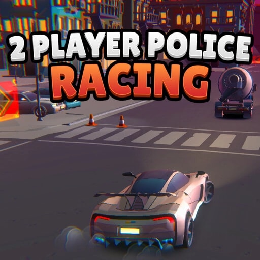 2 PLAYER POLICE RACING - Play 2 PLAYER POLICE RACING on Humoq