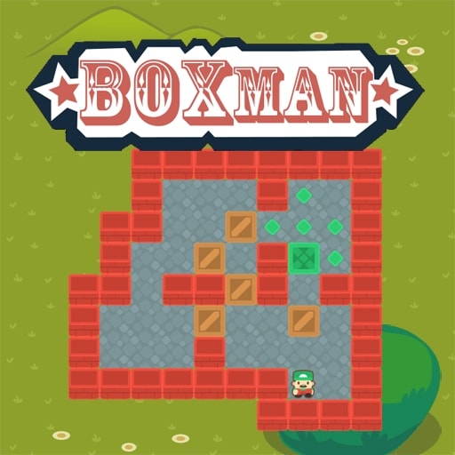 BOXMAN SOKOBAN - Speel BOXMAN SOKOBAN op Humoq