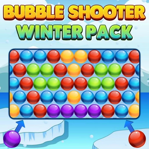 BUBBLE SHOOTER WINTER PACK - Gioca a BUBBLE SHOOTER WINTER PACK su Humoq