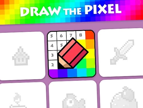 DRAW THE PIXEL - Gioca a DRAW THE PIXEL su Humoq