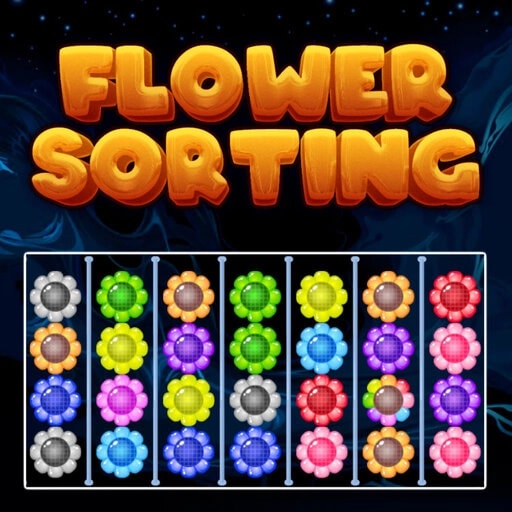 FLOWER SORTING - Play FLOWER SORTING on Humoq