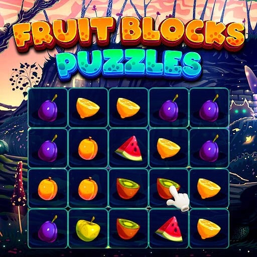 FRUIT BLOCKS PUZZLES - Play FRUIT BLOCKS PUZZLES on Humoq