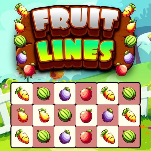 FRUIT LINES – Hrajte FRUIT LINES na Humoq