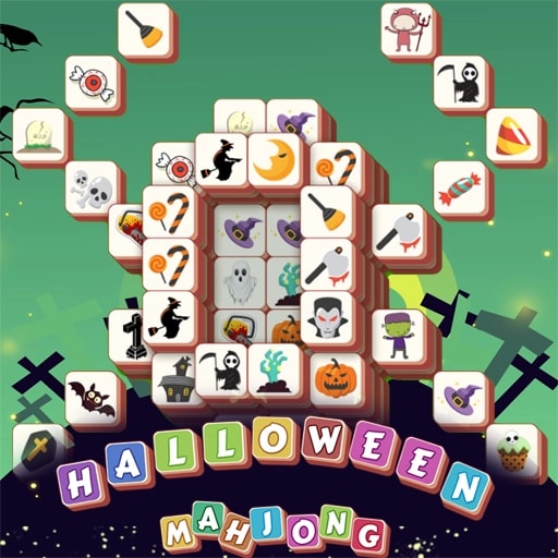 HALLOWEEN MAHJONG TILES - Play HALLOWEEN MAHJONG TILES on Humoq