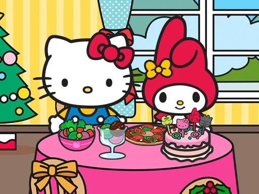 HELLO KITTY AND FRIENDS XMAS DINNER - Play HELLO KITTY AND FRIENDS XMAS ...