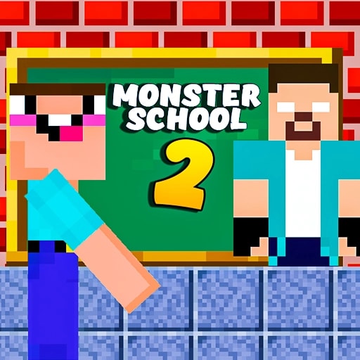 MONSTER SCHOOL CHALLENGE 2 - Jouez à MONSTER SCHOOL CHALLENGE 2 sur Humoq