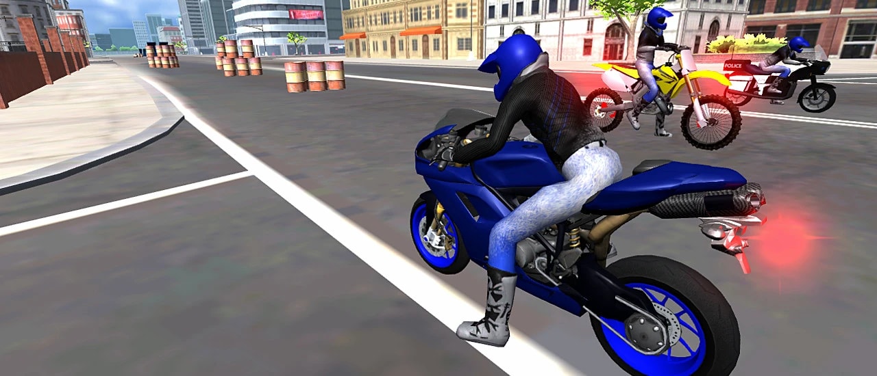 MOTORBIKE SIMULATOR - Play MOTORBIKE SIMULATOR on Humoq
