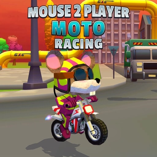 MOUSE 2 PLAYER MOTO RACING - Play MOUSE 2 PLAYER MOTO RACING on Humoq