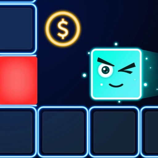 NEON TILE RUSH - Play NEON TILE RUSH on Humoq