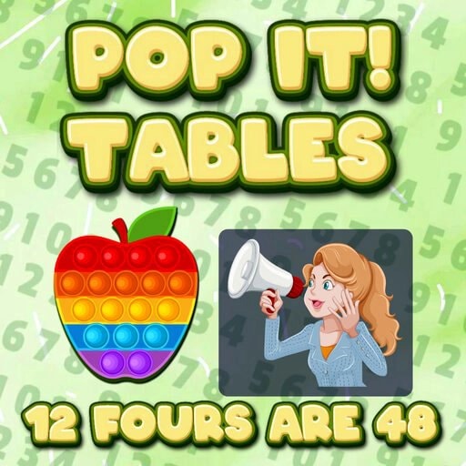 POP IT! TABLES - Play POP IT! TABLES on Humoq
