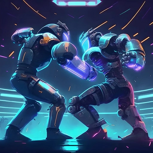 ROBOT RING FIGHTING - Play ROBOT RING FIGHTING on Humoq