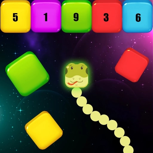 SNAKE BLOCKS AND NUMBERS - Speel SNAKE BLOCKS AND NUMBERS op Humoq