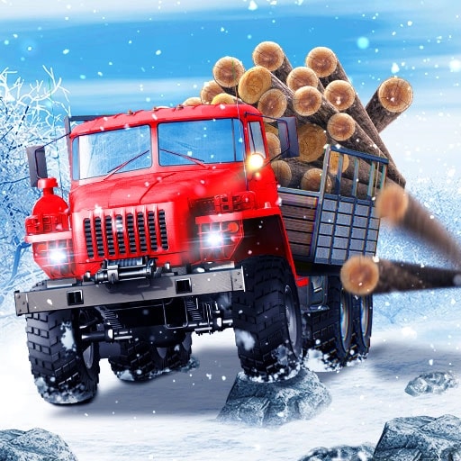 TRUCK DRIVER: SNOWY ROADS - Speel TRUCK DRIVER: SNOWY ROADS op Humoq