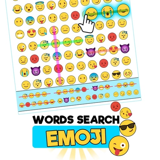 WORD SEARCH EMOJI EDITION - Play WORD SEARCH EMOJI EDITION on Humoq